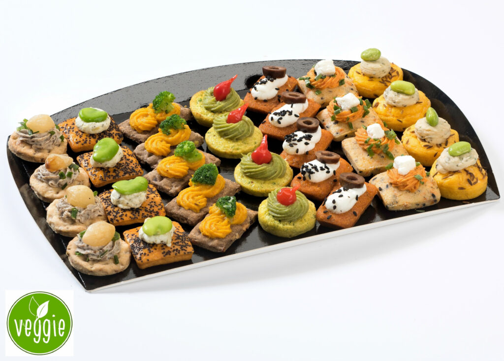 30 canapés végétariens - Mon Apéro Toqué
